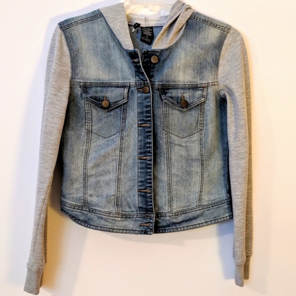 Fire Los Angeles | Jackets & Coats | Fire La Jean Jacket Hoodie Combo ...